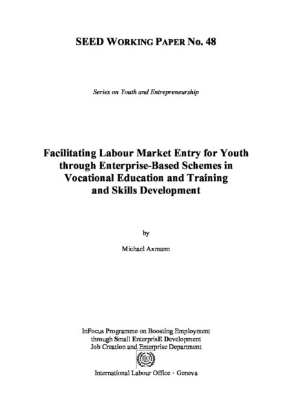 2004_ILO Facilitating LME for youth through entreprise-based shemes in ...