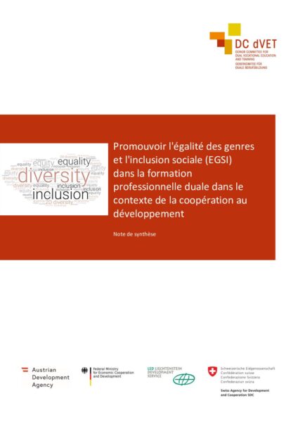 DC dVET Policy Brief_GESI in Dual VET | DC dVET
